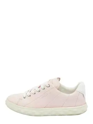 JIMMY CHOO Diamond Leather Sneakers - Pink