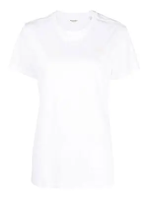 MARANT ETOILE Aby Cotton T-shirt - White