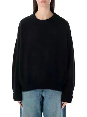 American Vintage Vitow Crew-neck Sweater Black