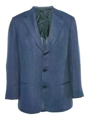 Ermenegildo Zegna Single-breasted Blazer - Blue