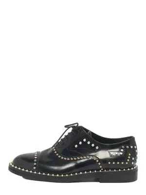 Zadig&Voltaire Studded Oxford Shoes - Black