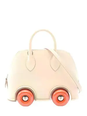 Hermès 2023 Mini Bolide On Wheels Tote Bag - Neutrals