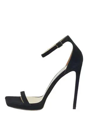 JIMMY CHOO Alva Ankle-strap Sandals - Black