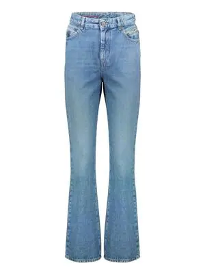 DIESEL High-waist Flared Jeans - Blue