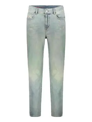 DIESEL® Faded Five-pocket Jeans - Blue