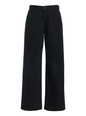 THE ROW Eglitta Rigid Low-rise Jeans - Black
