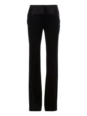 Giles Flared Trousers Black