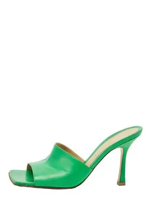 Bottega Veneta Square-toe Sandals - Green