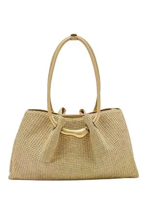 Cult Gaia Asa Ring-handle Tote Bag - Neutrals