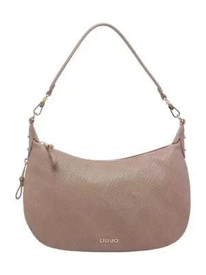 Liu Jo Logo Detail Shoulder Bag - Neutrals