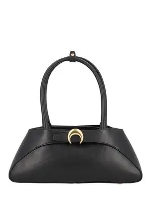 MARINE SERRE Aurora Baguette Bag - Black