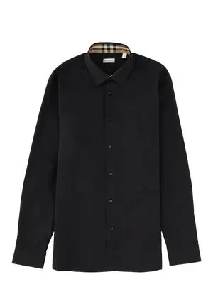 Burberry Cotton Shirt - Black