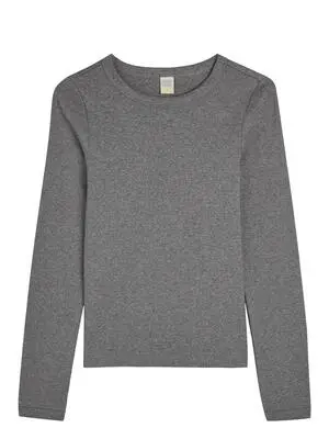 FLORE FLORE Max Cotton T-Shirt Grey