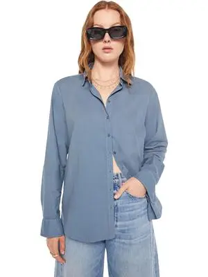 Xirena Beau Cotton Shirt - Blue