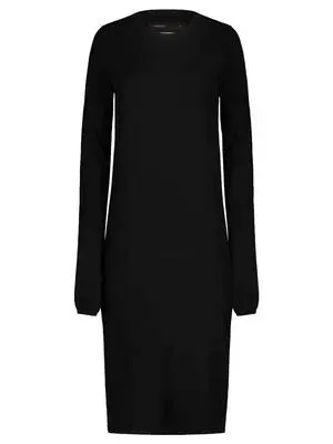 Frenckenberger Long-sleeve Mini Dress - Black