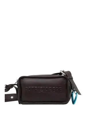 Patrizia Pepe Mini Embossed Cross Body Bag - Red