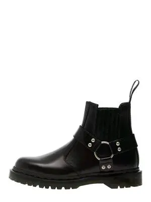 Dr. Martens 2976 Harness Biker Boots - Black