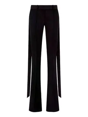 Attico Belt Loops Trousers - Black