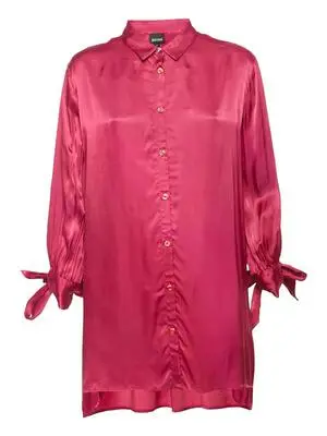 Just Cavalli Vintage Tie-detail Blouse - Pink