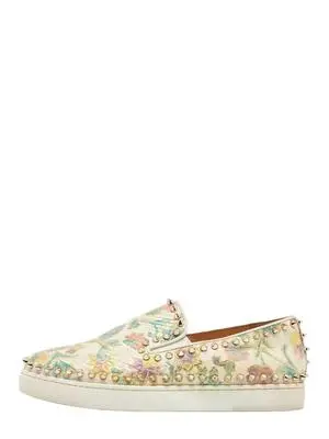 CHRISTIAN LOUBOUTIN Studded Leather Sneakers