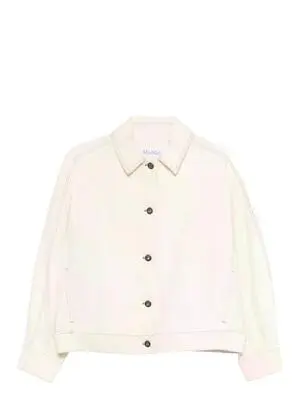 Max Mara Nettare Denim Jacket - Neutrals