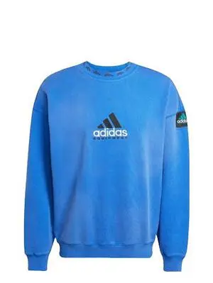 Adidas Eqt Wash Crewneck Sweatshirt - Equipment Blue