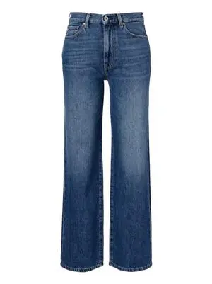Ag Kora High-rise Wide-leg Jeans - Blue