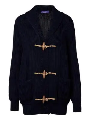 Ralph Lauren Cotton And Silk Cardigan - Black