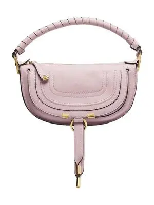 Chloé Marcie Small Shoulder Bag - Pink