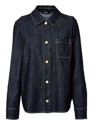 Max Mara Enfasi Denim Shirt - Blue