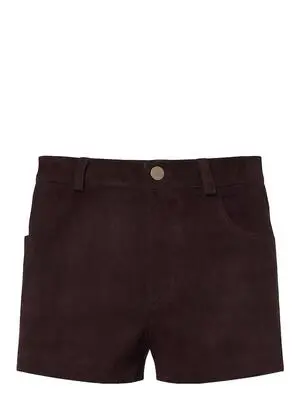 Stouls Roxie Suede Shorts - Brown