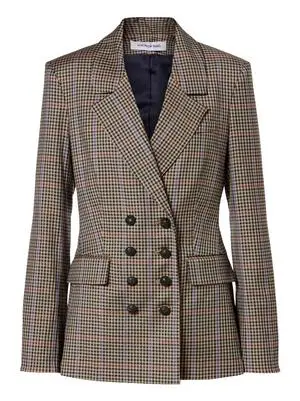 Veronica Beard Claude Checked Blazer - Multicoloured