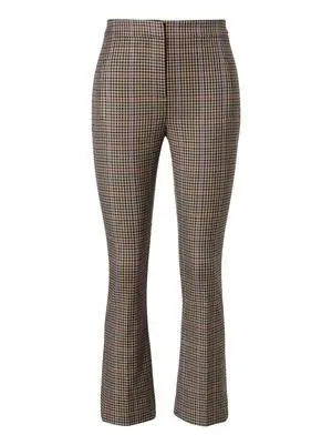 Veronica Beard Arte Checked Slim Pants - Multicoloured