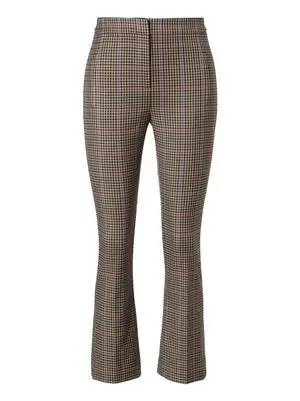 Veronica Beard Arte Checked Slim Pants - Multicoloured