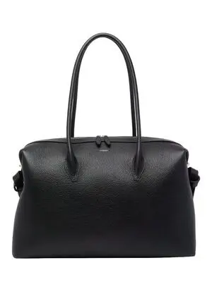 Yuzefi Large Brioche Shoulder Bag - Black