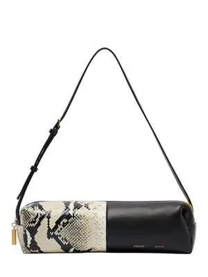 Khaite Kye Paneled Shoulder Bag - Multicoloured