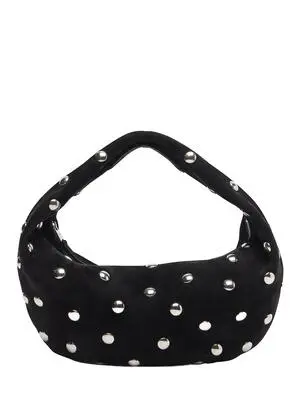 Khaite Olivia Medium Studded Tote Bag - Black