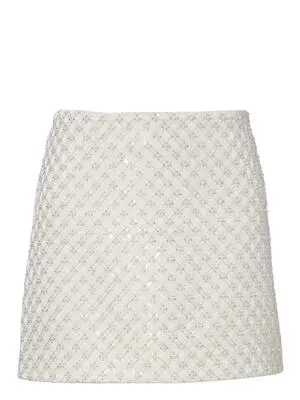 Dorothee Schumacher Sequined Mini Skirt - White