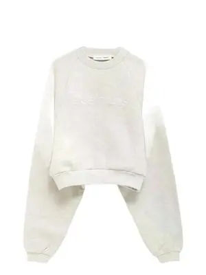 Fear Of God 90s Embossed-logo Sweatshirt - Neutrals