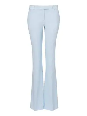 Alexander McQueen Low-rise Flared Pants - Blue