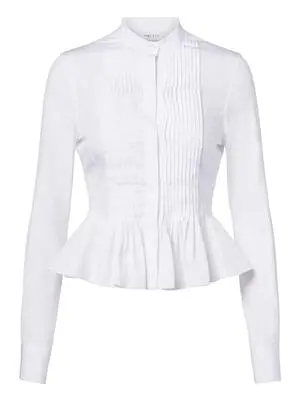 Alexander McQueen Cotton Poplin Shirt - White