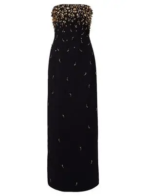 Simkhai Reign Embellished Gown - Black
