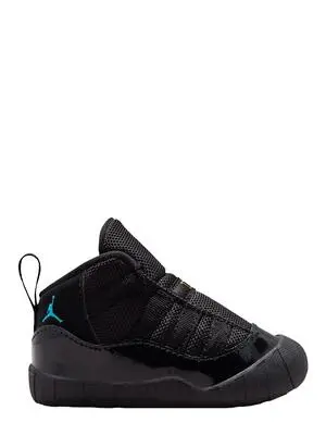 JORDAN 11 Retro Crib Bootie - Black/gamma Blue/varsity Maize