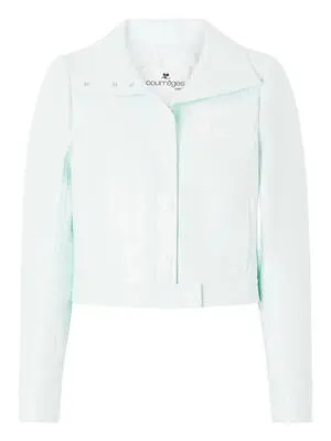 COURREGES Reedition Cropped Jacket - Green