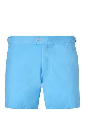 TOM FORD Straight-leg Mid-length Swim Shorts - Blue
