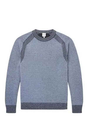 Paul Smith Ribbed Wool Sweater - Black