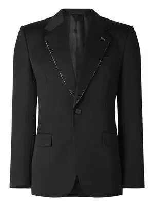 Givenchy Wool-twill Blazer - Black