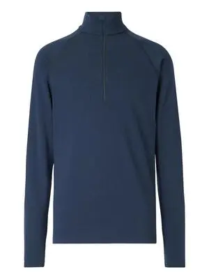 HOUDINI SPORTSWEAR Desoli Solid Merino™ Half-Zip Ski Base Layer Blue