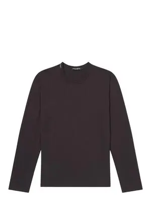 Dolce & Gabbana Cotton-jersey T-shirt - Brown