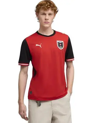 PUMA Austria Home Soccer Jersey - Red